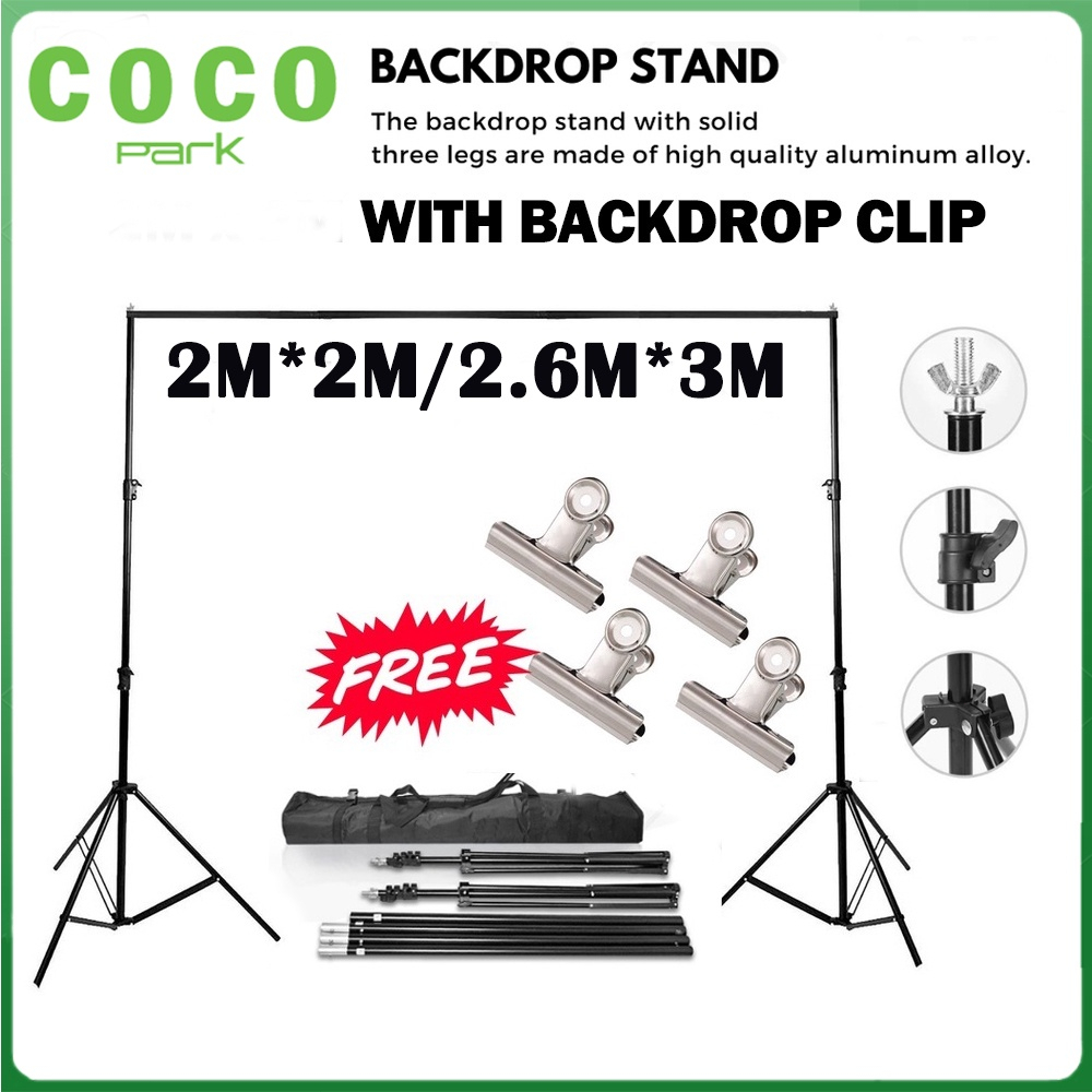 Photography background frame photo background cloth bracket telescopic ...