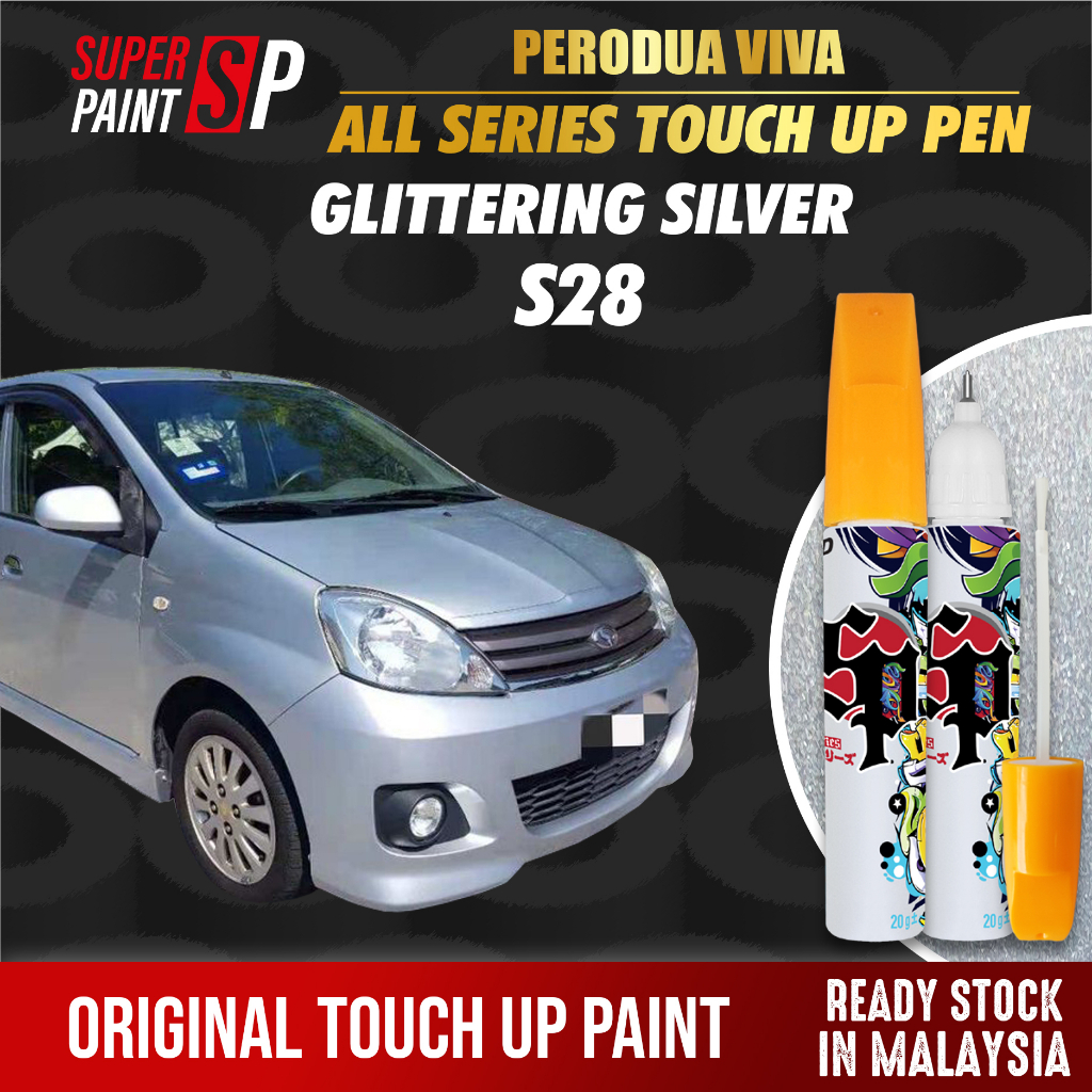 PERODUA VIVA 】Car Touch Up Pen All Color Touch Up Paint Body Scratches ...