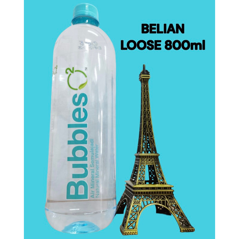 800ml Bubbles O2 Natural High Oxygenated Mineral Water | Air Mineral ...