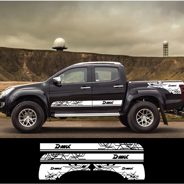 Isuzu Dmax D Max body sticker 1set | Shopee Malaysia