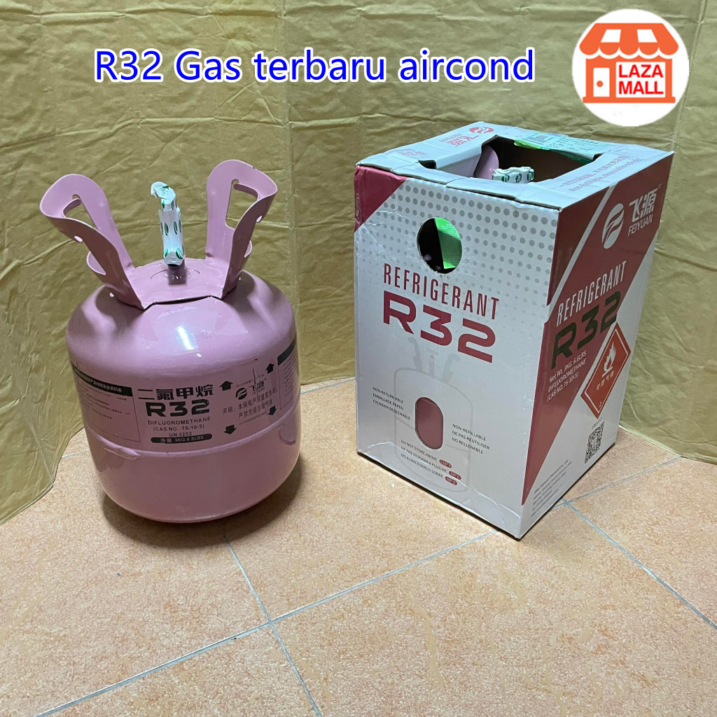 3Kg R32 Gas AIRCOND REFRIGERANT AIRCONDITIONER NEW MODEL 冷气GAS ICE ...