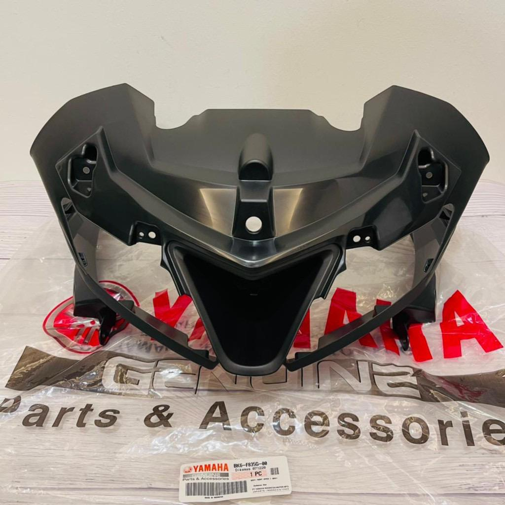 ORIGINAL YAMAHA R15 V3 R15 HEADLAMP INNER LAMPU COVER MATT BLACK DEPAN ...