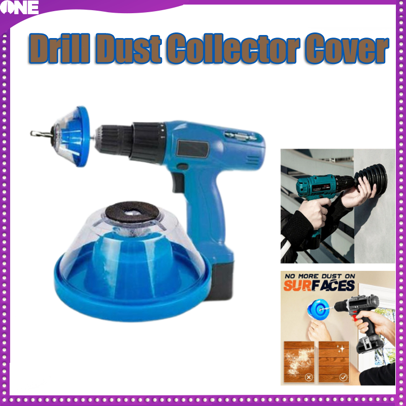 FJONE Electric Drill Dust Collector Cover Plastic Drill Ash Collector ...