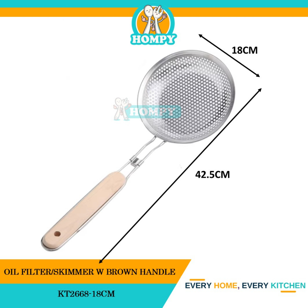 Kitchen Stainless Steel Skimmers/Oil Filter Skimmer/Oil Strainer ...
