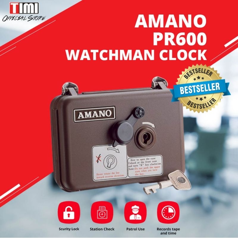 Amano PR600 Watchman Clock / AMANO PR600 Clocking Machine | Shopee Malaysia Amano PR600 Watchman Clock / AMANO PR600 Clocking Machine | Shopee Malaysia