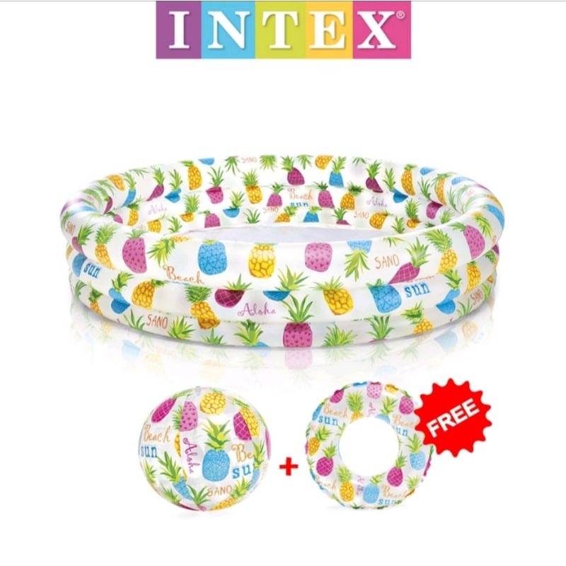 Intex Inflatable Swimming Pool set | Shopee Malaysia