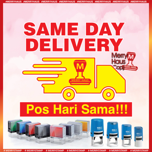 SAME DAY POS * Rubber Stamp * COLOP Printer Line | Round Stamp Self ...