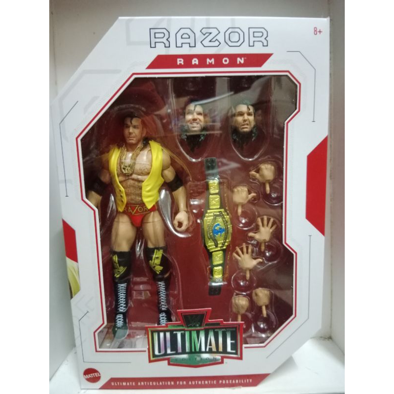 Mattel WWE Ultimate Edition Series 16 Razor Ramon Wrestling Action ...