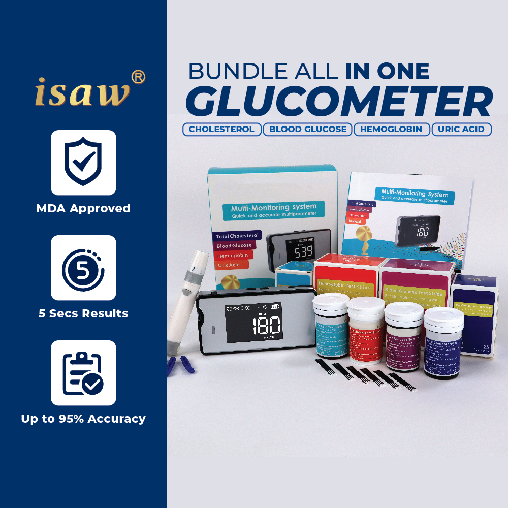 isaw® Multi-Monitoring System (Complete Set) + Bundle Test Strips ...