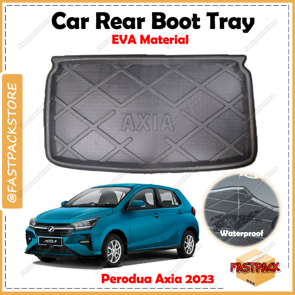 For Perodua Axia 2023 Axia Baru EVA Copolymer EVA Boot Tray Luggage ...