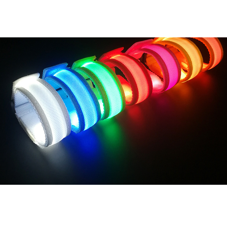 (malaysia supplier) led running night sport band strap event party ...