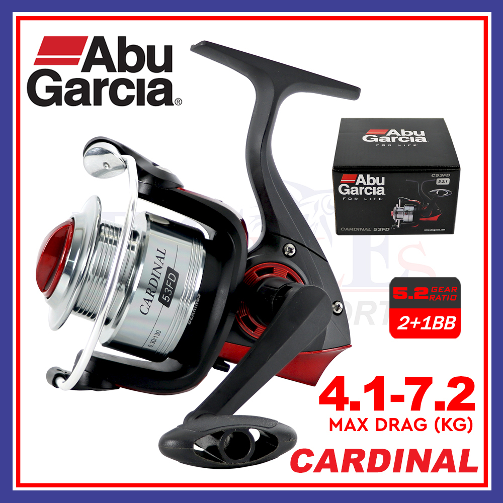 Abu Garcia Cardinal FD Mesin Pancing Spinning | Air Tawar | TCE Tackles ...
