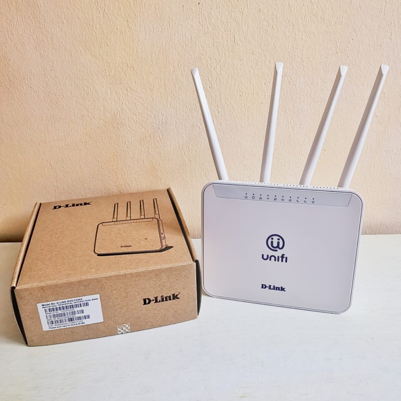 D-LINK DVG-F2452 Residential Dual Band Wireless AC1200 Router With Viop ...