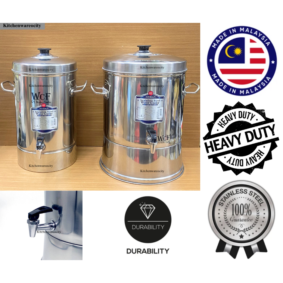 18 LT Litre Stainless Steel Water Dispenser Cooler Hot Cold Bekas Air ...