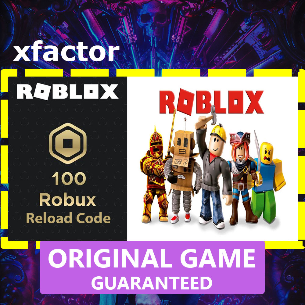 [CanUseVoucher] Code Reload Roblox Robux Gift Card | Shopee Malaysia