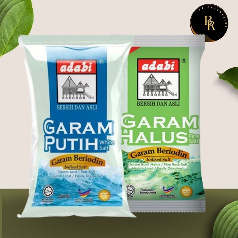 Garam Adabi | Garam Halus | Garam Putih Salt 400g | Shopee Malaysia