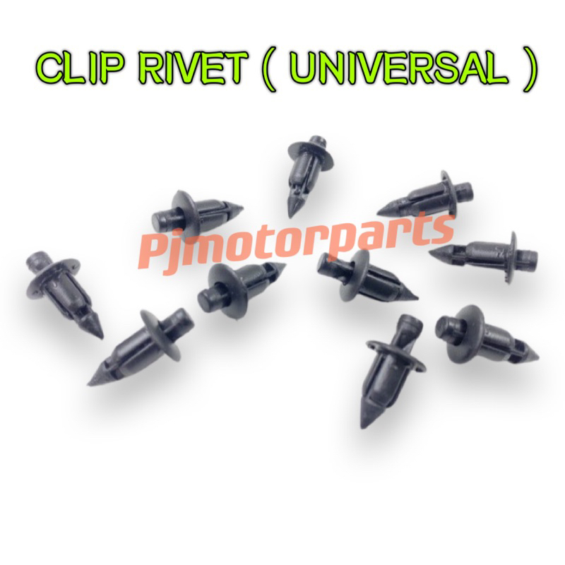 CLIP RIVET COVER SET MOTORCYCLE(6MM)Y16/Y15/Y15ZR/R25/R15/LC135/NVX ...