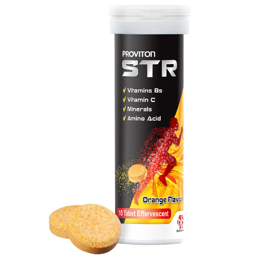 Proviton STR Pre-Sports Effervescent Tablets 10's -Orange flavour ...