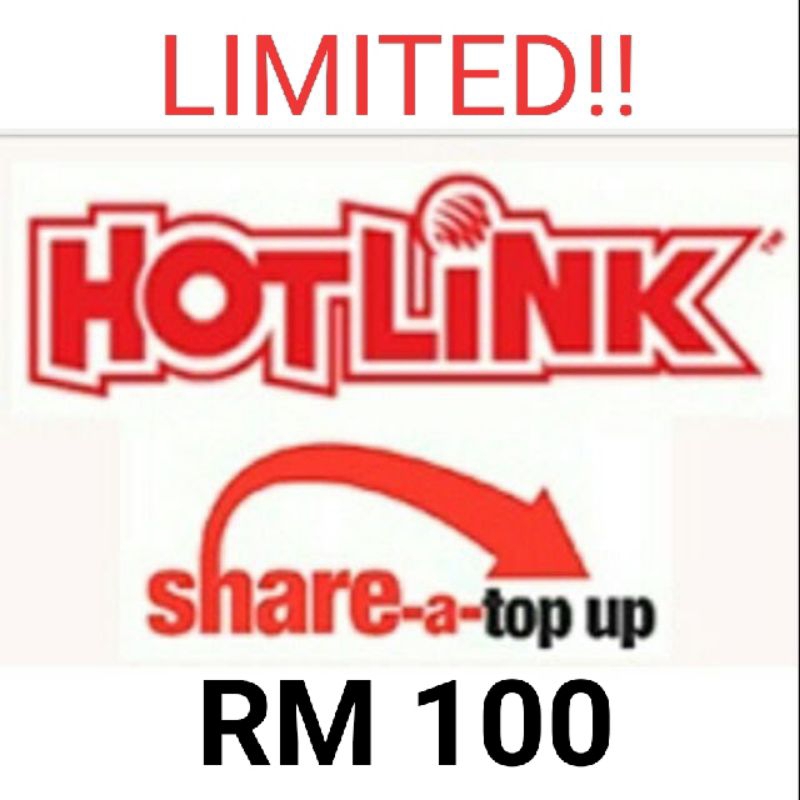 Share a topup hotlink maxis rm100 | Shopee Malaysia