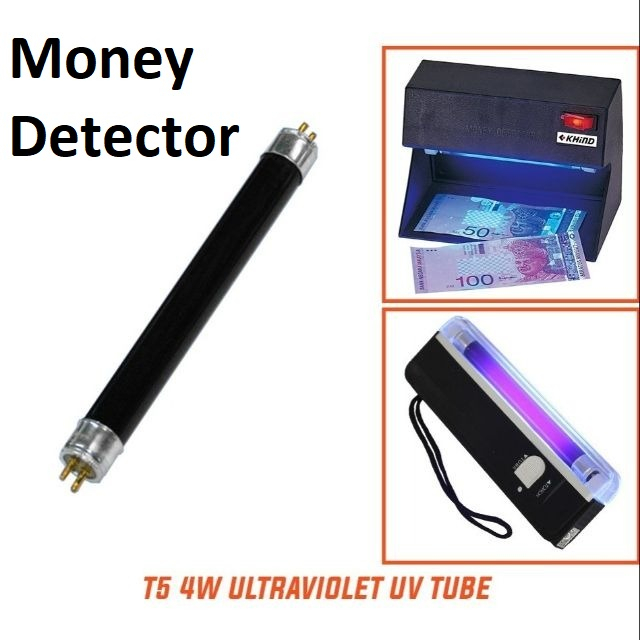 MONEY DETECTOR ULTRAVIOLET UV TUBE LIGHT USE FOR MONEY DETECTOR BLB T5 4W | Shopee Malaysia
