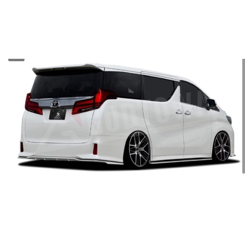 Toyota alphard vellfire anh30 ggh30 bodykit rear skirt | Shopee Malaysia