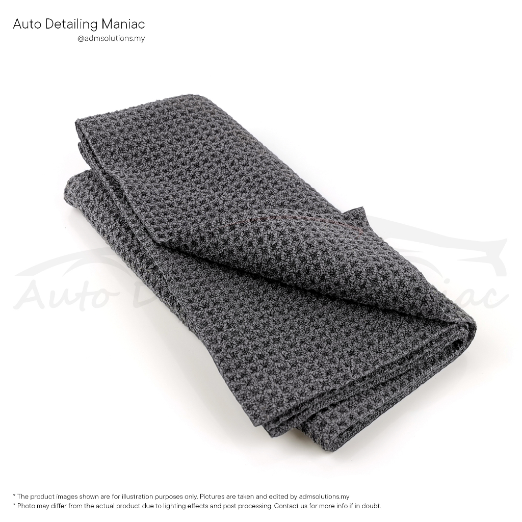 Edgeless Waffle Weave Glass Towel (380GSM) Microfiber Window Cleaning ... Edgeless Waffle Weave Glass Towel (380GSM) Microfiber Window Cleaning ...
