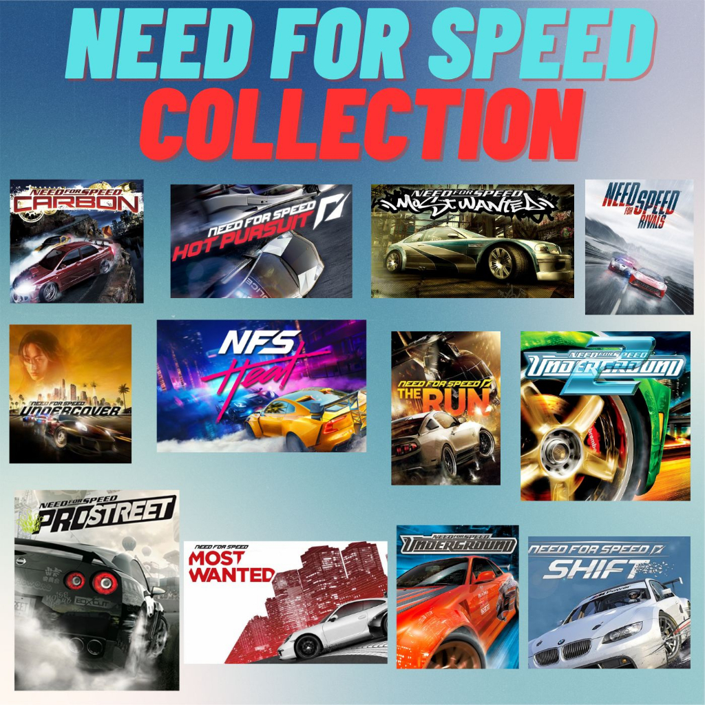 Need for speed collection (PC) (FAST DOWNLOAD) (OFFLINE) (ALL-DLC ...