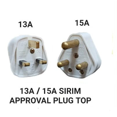 UMS 13A Plug Top 15A Plug Top (SIRIM) (Malaysia Standard Plug Top) | Shopee Malaysia