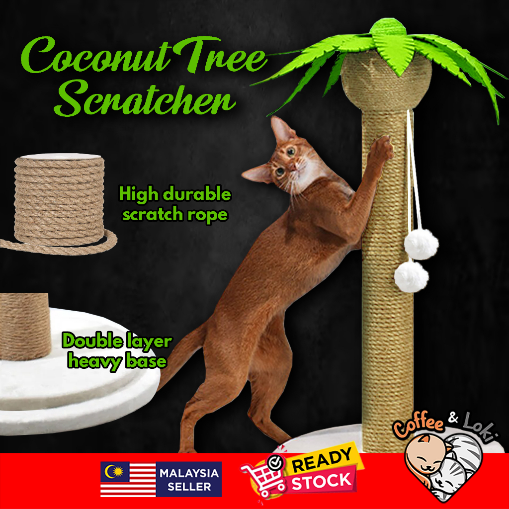 High Durable New Coconut Design Large Cat Scratcher Tree Cat Scratching ...