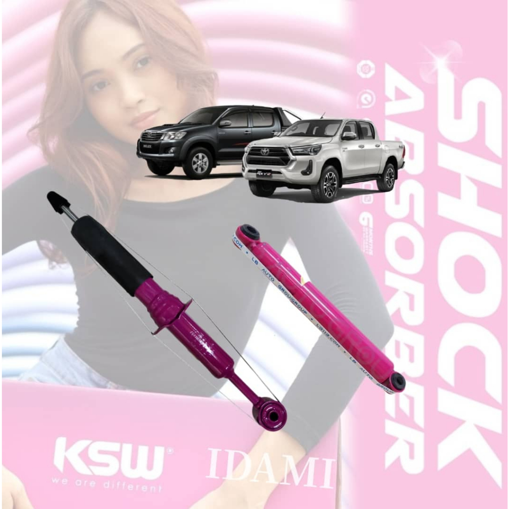 Toyota Hilux Vigo/ Revo/ Rocco/ Rogue KSW Performance Gas Absorber ...