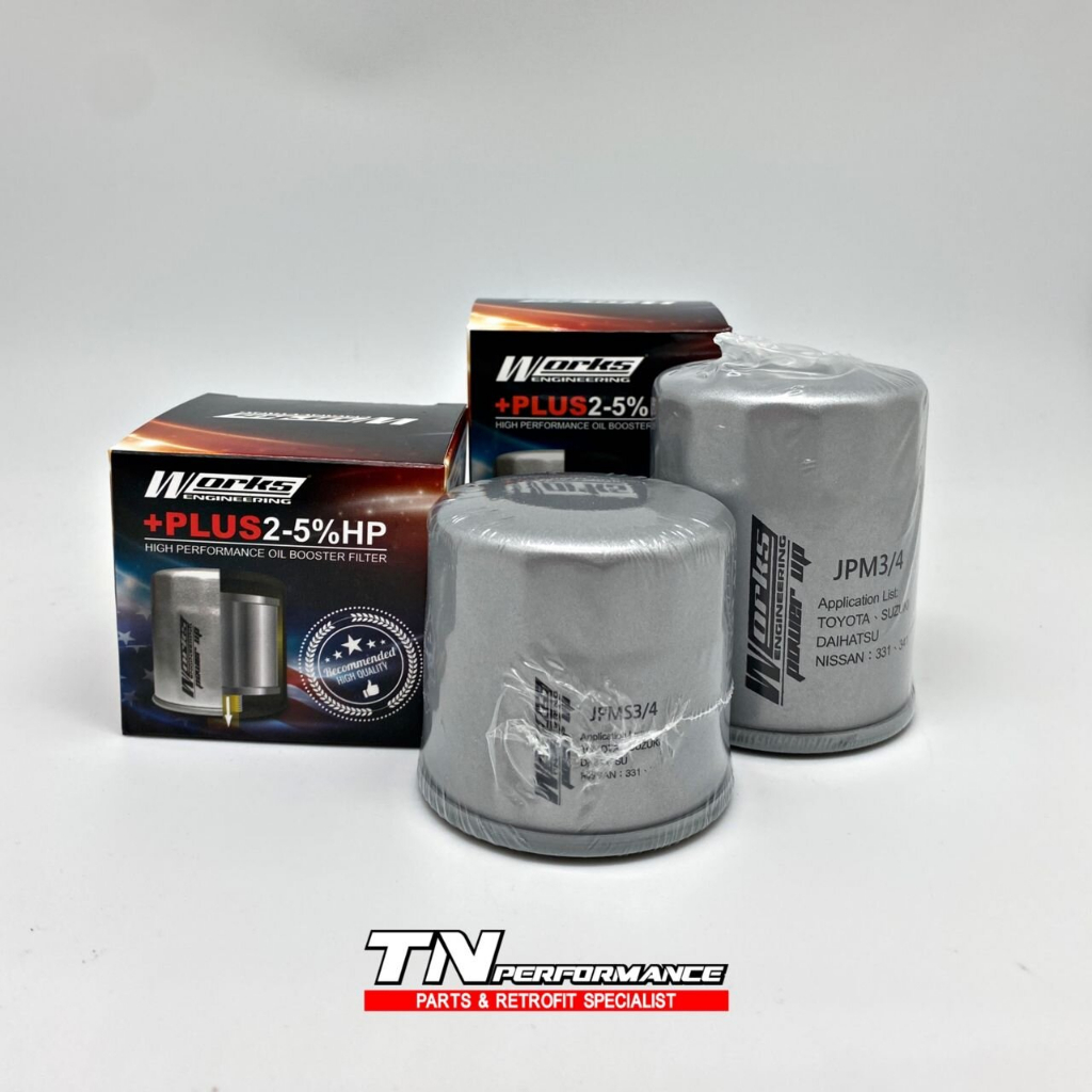 Works Engineering Performance Engine Oil Filter - JPM 20 / JPM 3/4 ...