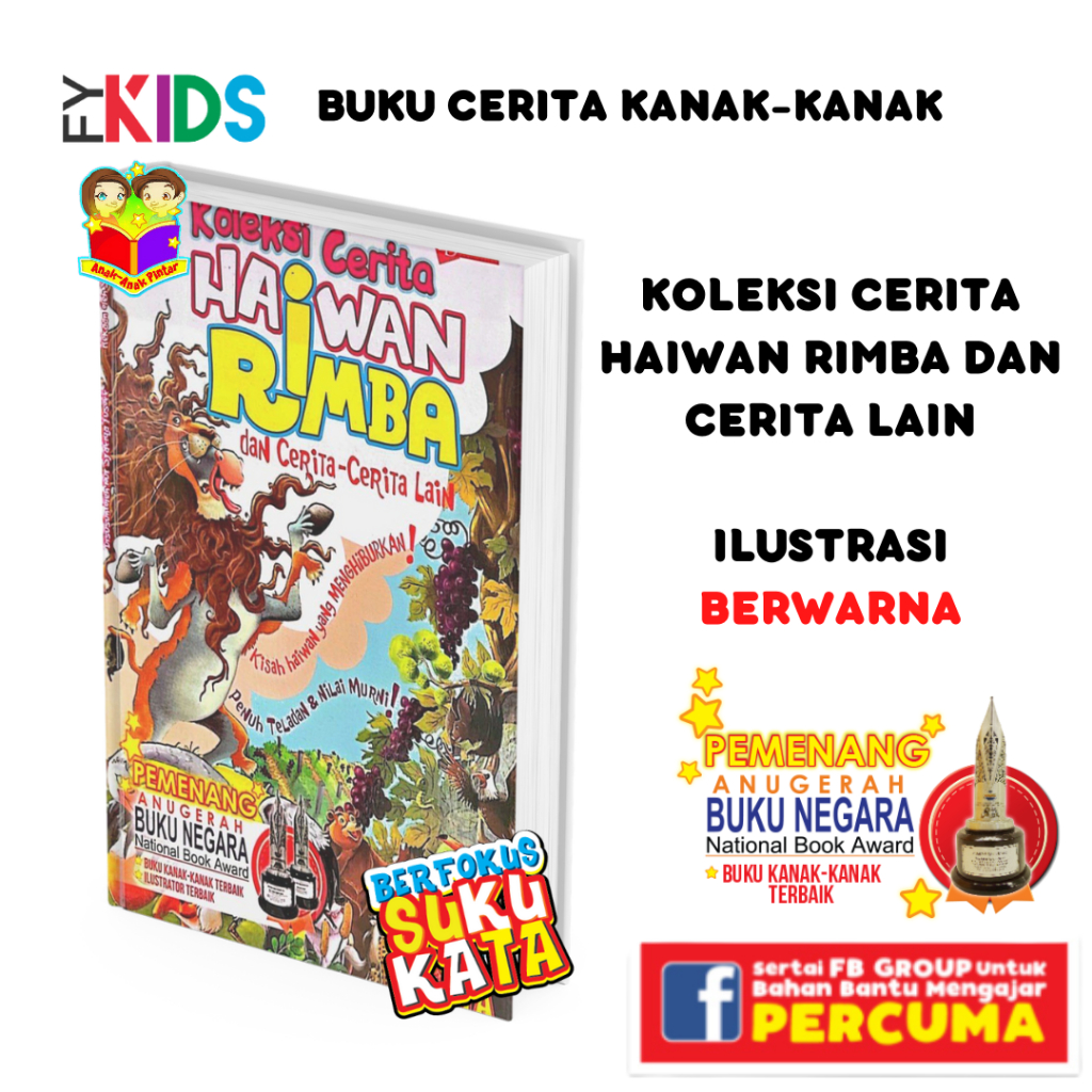 Buku Cerita - KOLEKSI CERITA HAIWAN RIMBA DAN CERITA CERITA LAIN ...