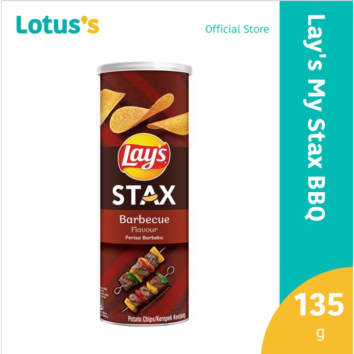 Lay's My Stax BBQ 135g | Shopee Malaysia