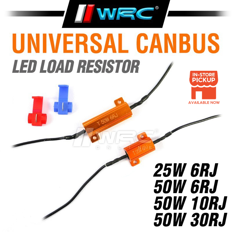 Universal Canbus 25W 6RJ / 50W 6RJ / 50W 10RJ / 50W 30RJ LED Load ...