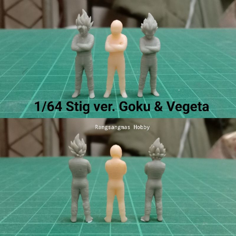 1/64 Resin Unpainted TOP GEAR The Stig figure for diorama hotwheels ...