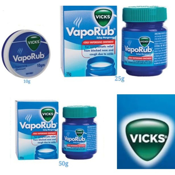 VICKS VAPORUB (10g,50g) | Shopee Malaysia
