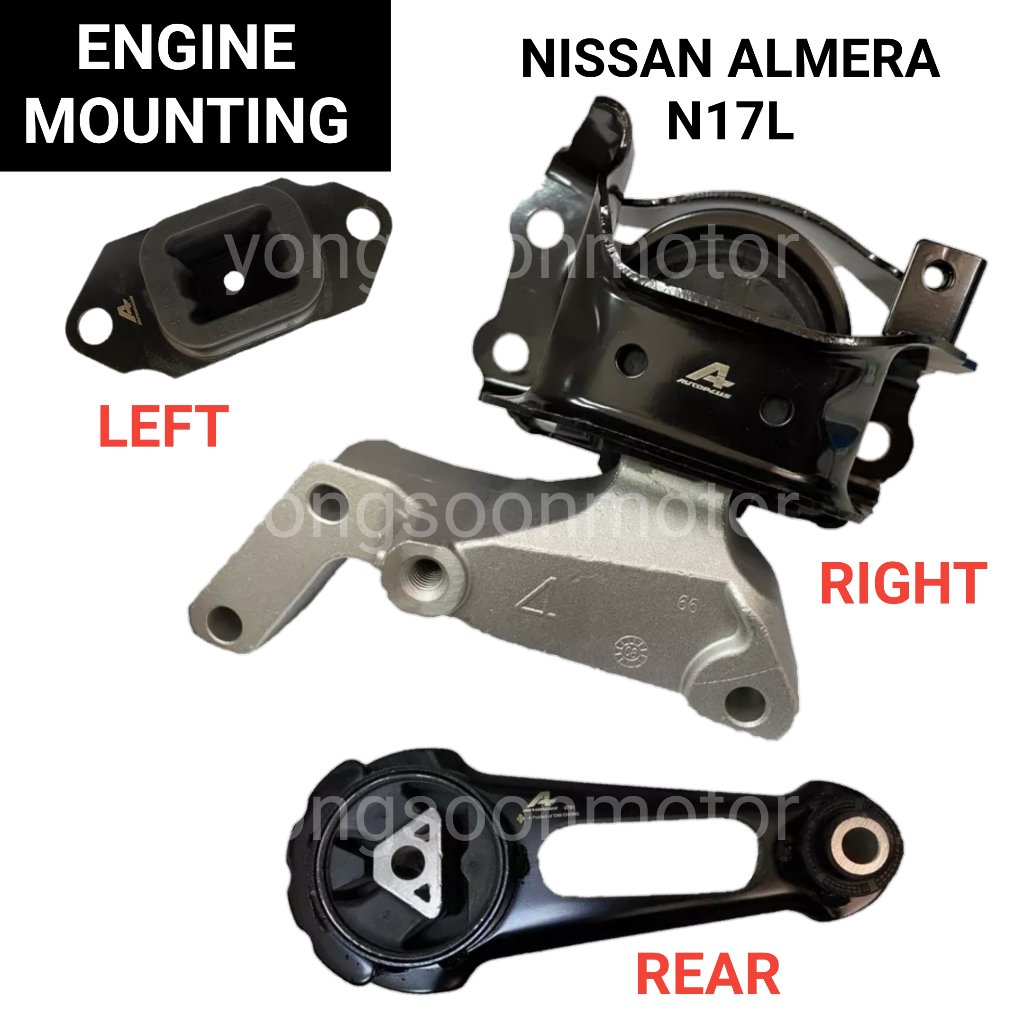 ORIGINAL AUTOPLUS (TAN CHONG NISSAN) ENGINE MOUNTING FULL SET NISSAN ...