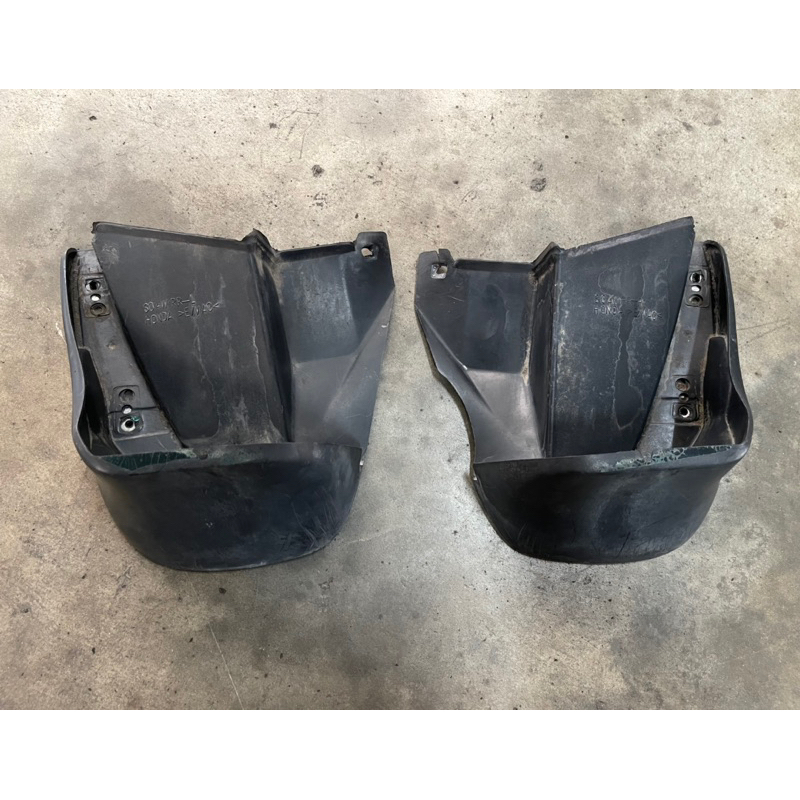 Honda Civic EK EK3 1999-2000 Rear Mudflap Splash Guard (Black) (Soft ...