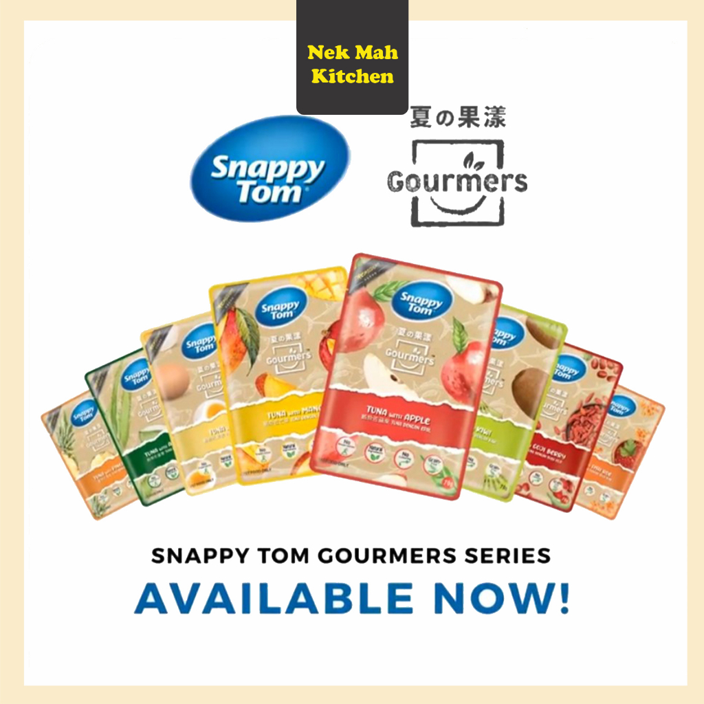 Snappy Tom Gourmers Pouch Series 70g / Healthy Series / Premium Cat ...