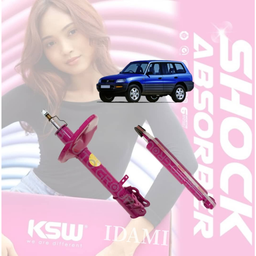 Toyota Rav4 1994 KSW Performance Gas Absorber | Shopee Malaysia