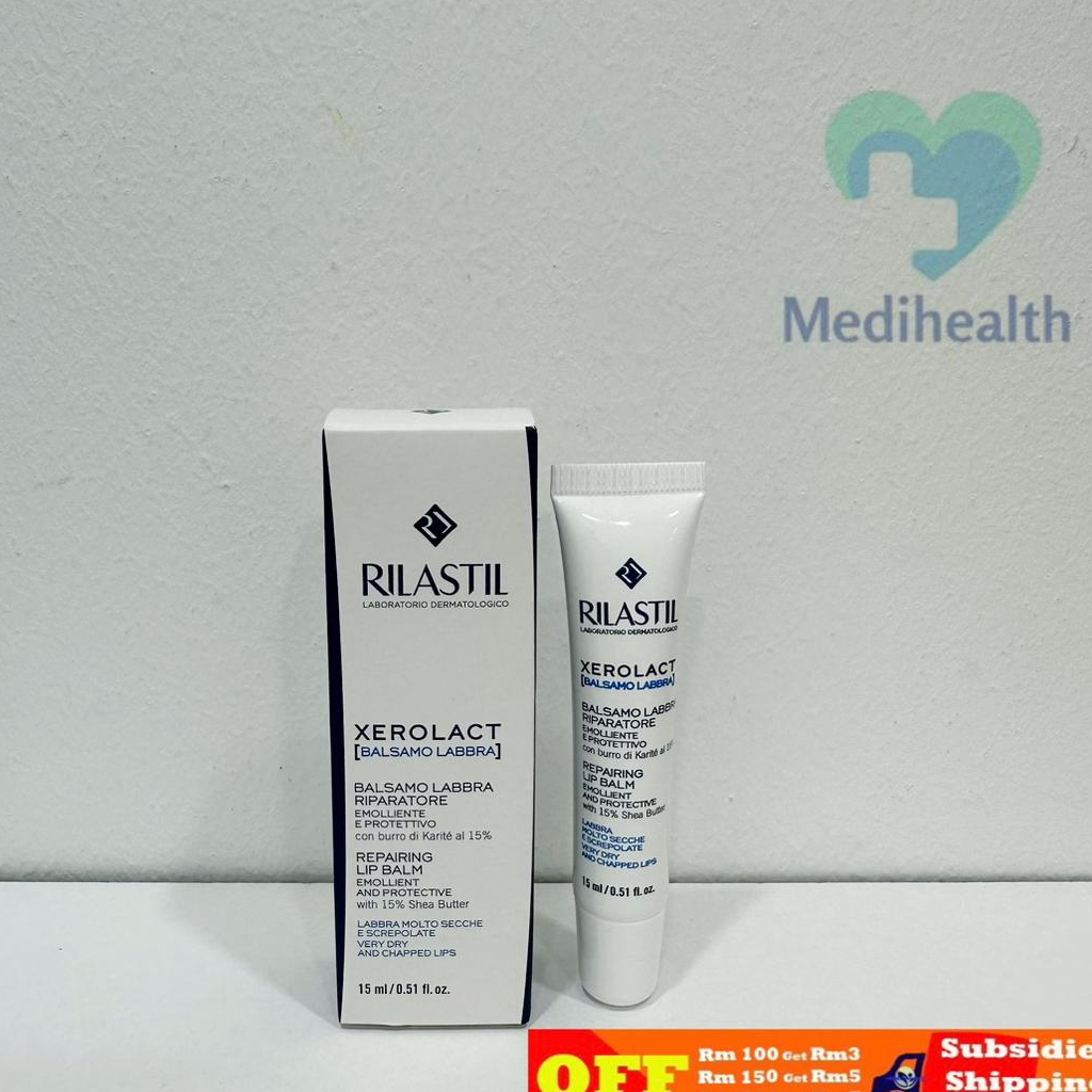 Xerolact Repairing Lip Balm for Very Dry Lips (15ML) | Shopee Malaysia