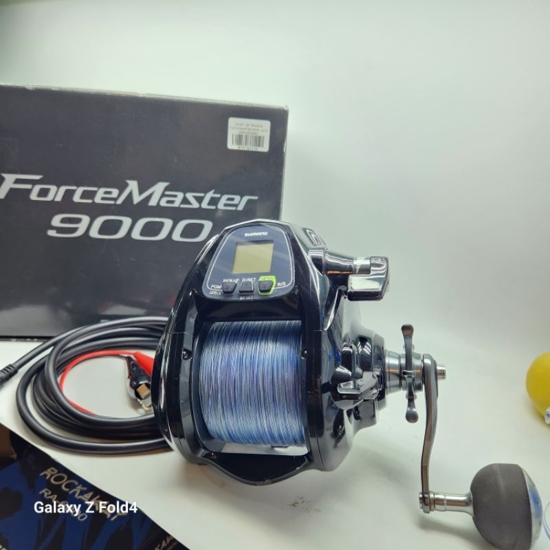 Shimano Force Master 9000 USED ( RUN 34KM . TIP TOP CONDITION) | Shopee ...