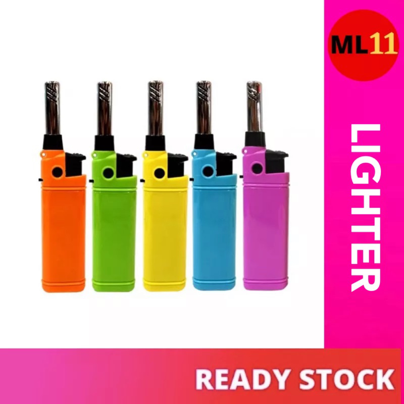 (1 PC) Kitchen Lighter Normal Flame Refillable Gas Lighter | Shopee ...