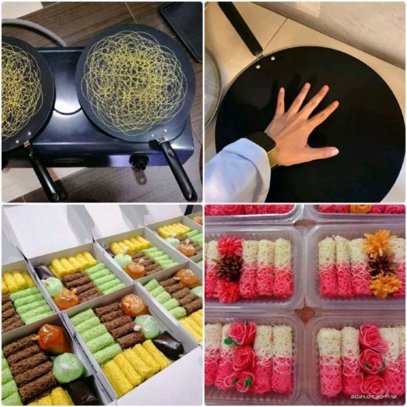 KUALI ROTI JALA NON-STICK Kuali Roti Kuali Non-Stick Kuali Leper Non ...