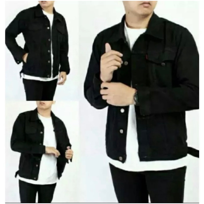 denim jacket men's spring and autumn Korean version of the trend men's ...