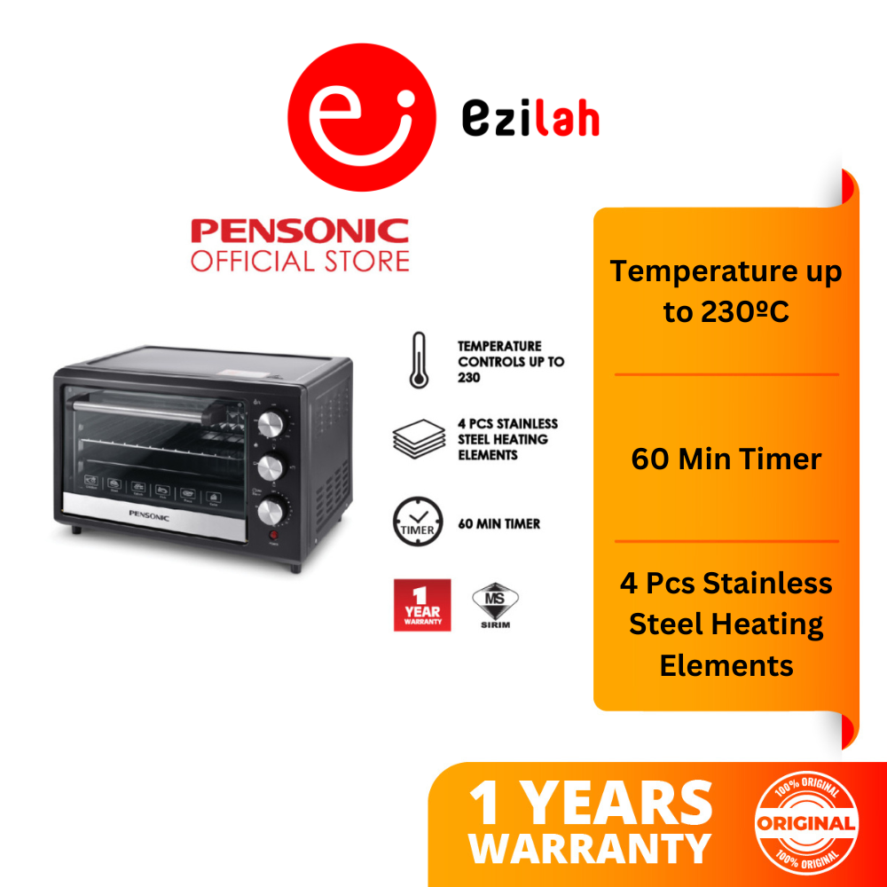 Pensonic Electric Oven 25L PEO-2511 | Shopee Malaysia