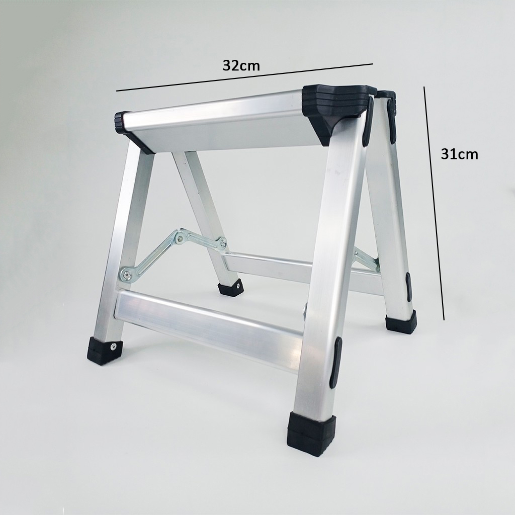 5/6/7/8 Step Ladderman Heavy Duty Aluminium Double Sided Ladder Multi ...