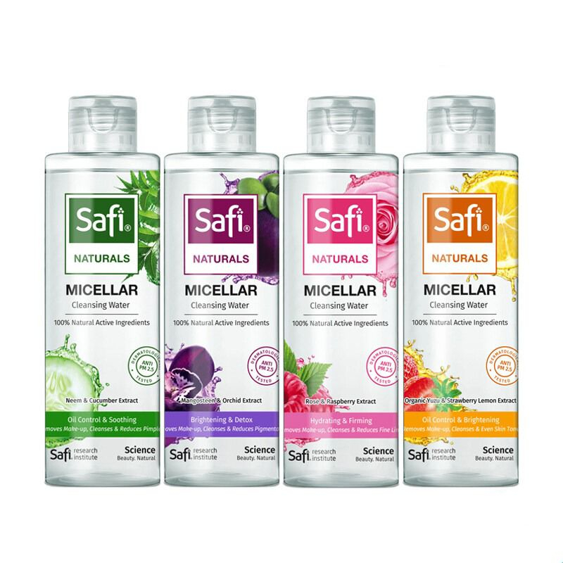 Safi Micellar Cleansing Water 200ml / Micellar Cleansing Oil 100ml ...