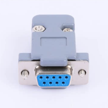 9 Way Panel Mount D-sub Connector Socket RS232 RS485 DB9-Female DB9 ...