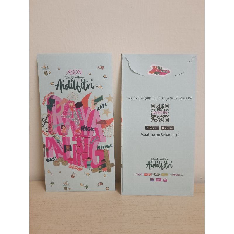 Sampul Duit Raya Aeon Koleksi 2023 | Shopee Malaysia